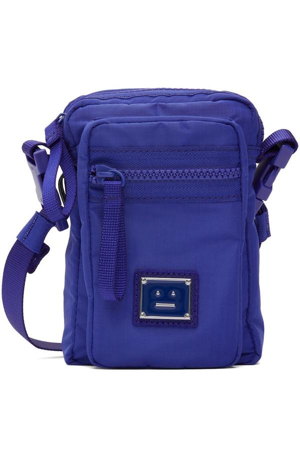 Acne Studios Crossbody Pouch - Blue | Garmentory