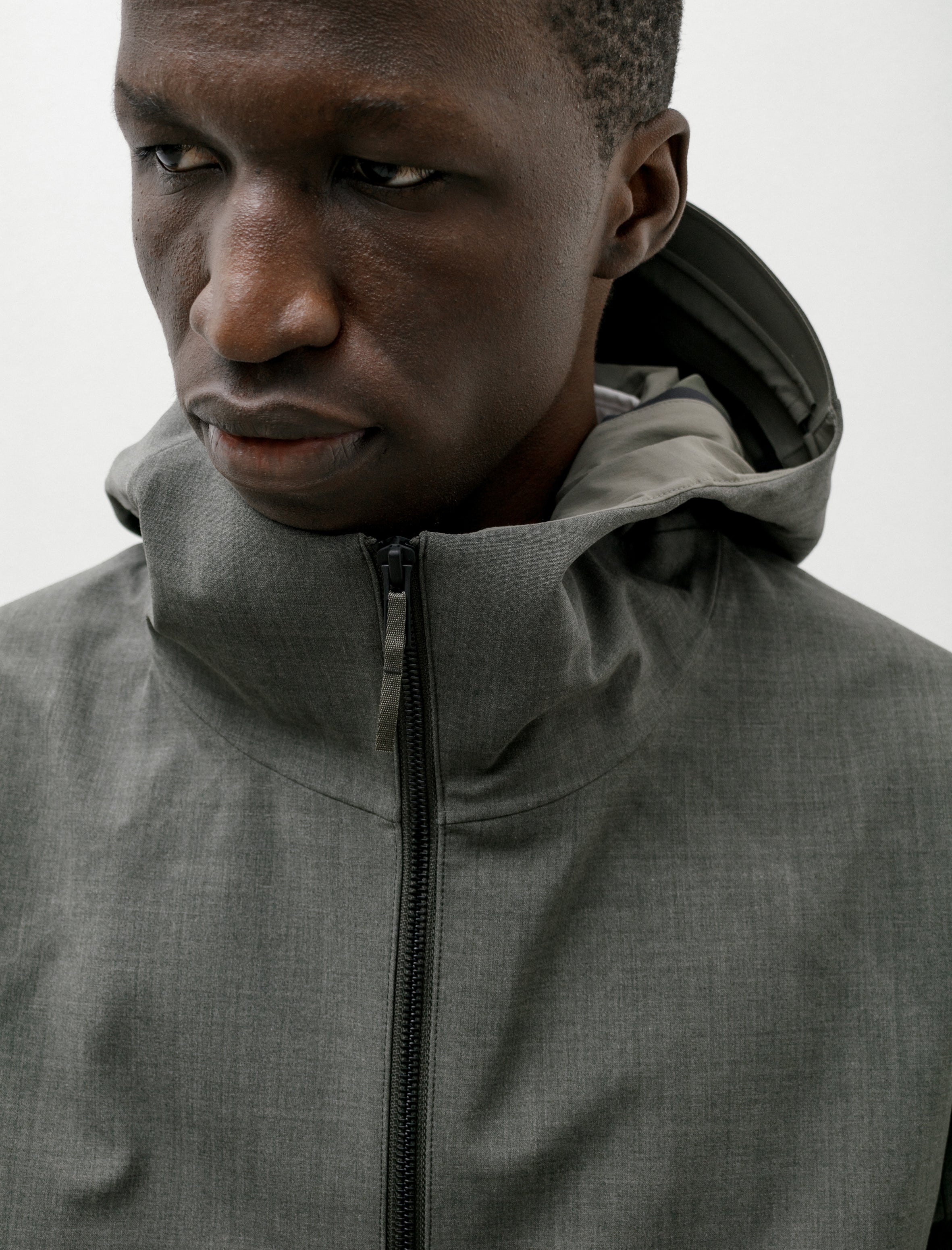 Isogon Tech Wool Jacket Forage Heather | Garmentory