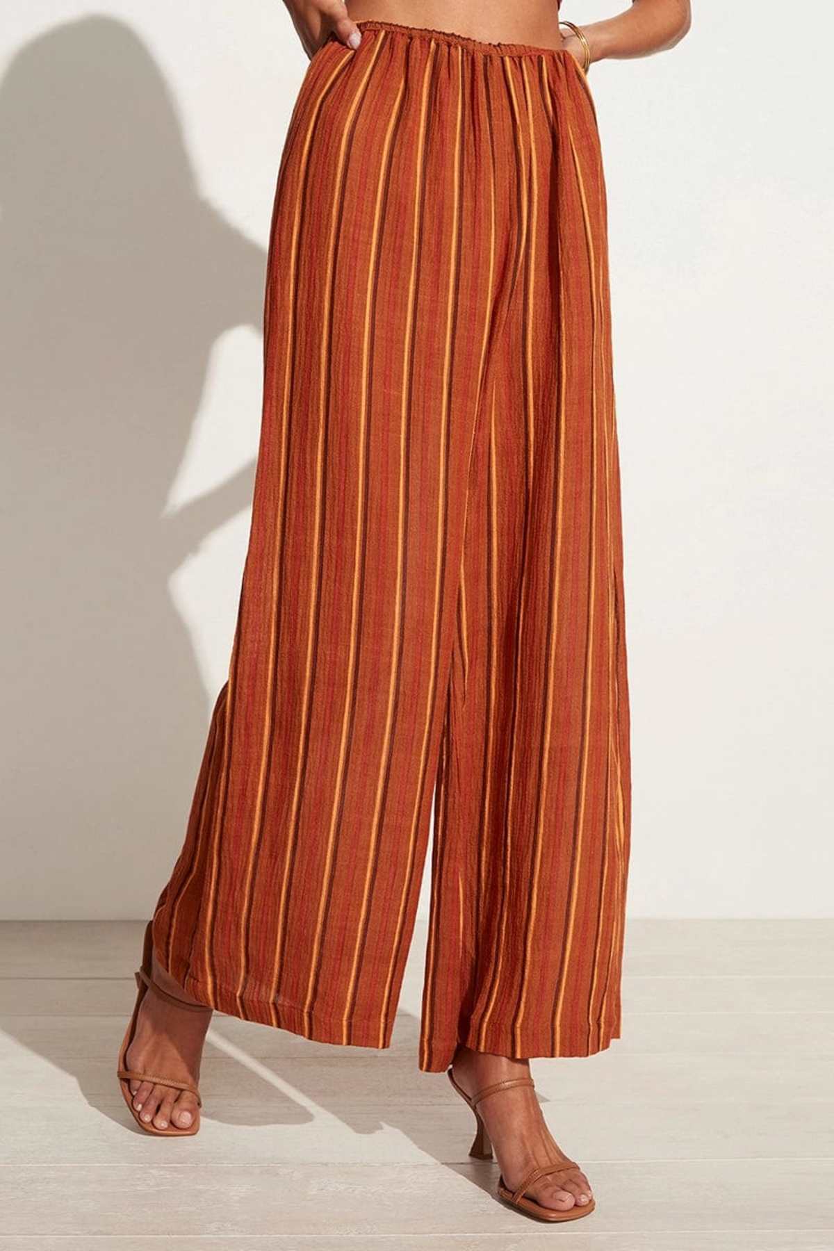 Faithfull The Brand Rupina Pants - Aria Stripe | Garmentory