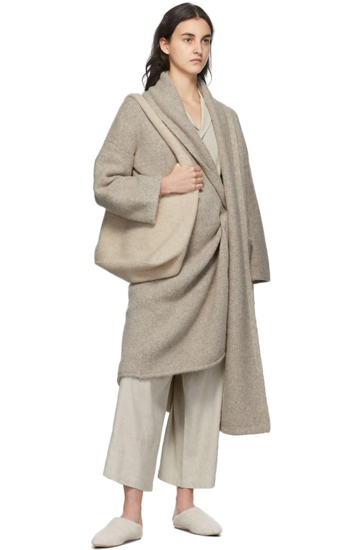 Lauren Manoogian Beige New Dormer Lounge Pants | Garmentory