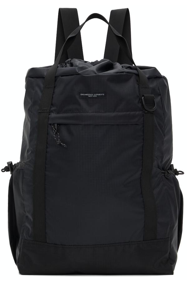 Engineered Garments 3-Way Backpack - Black | Garmentory