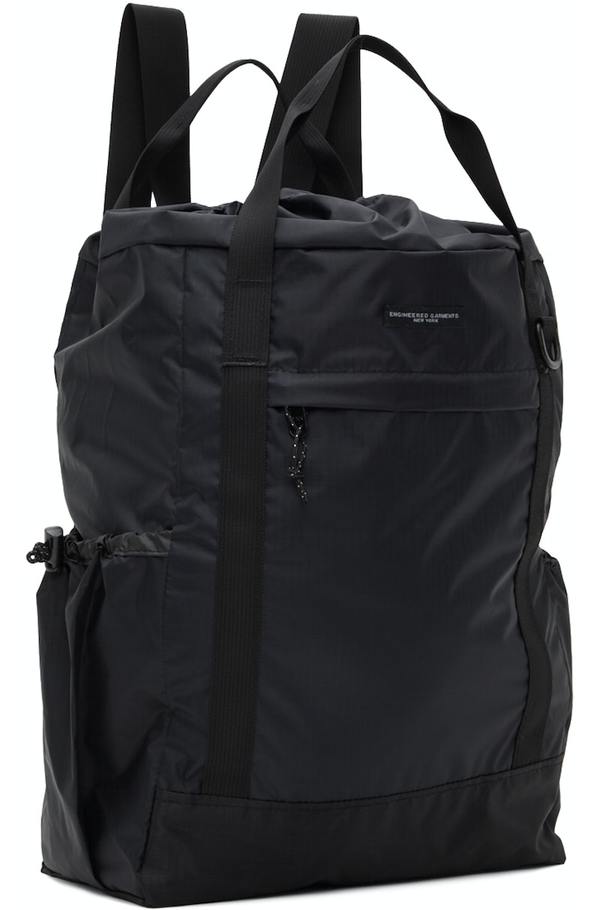 Engineered Garments 3-Way Backpack - Black | Garmentory