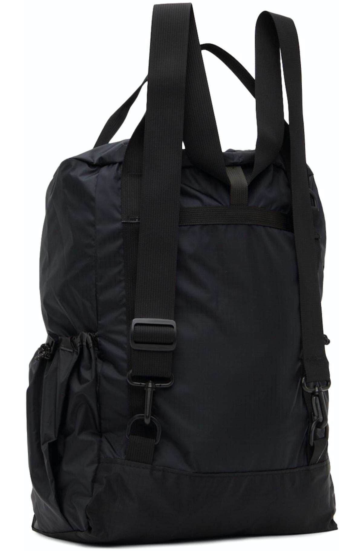 Engineered Garments 3-Way Backpack - Black | Garmentory