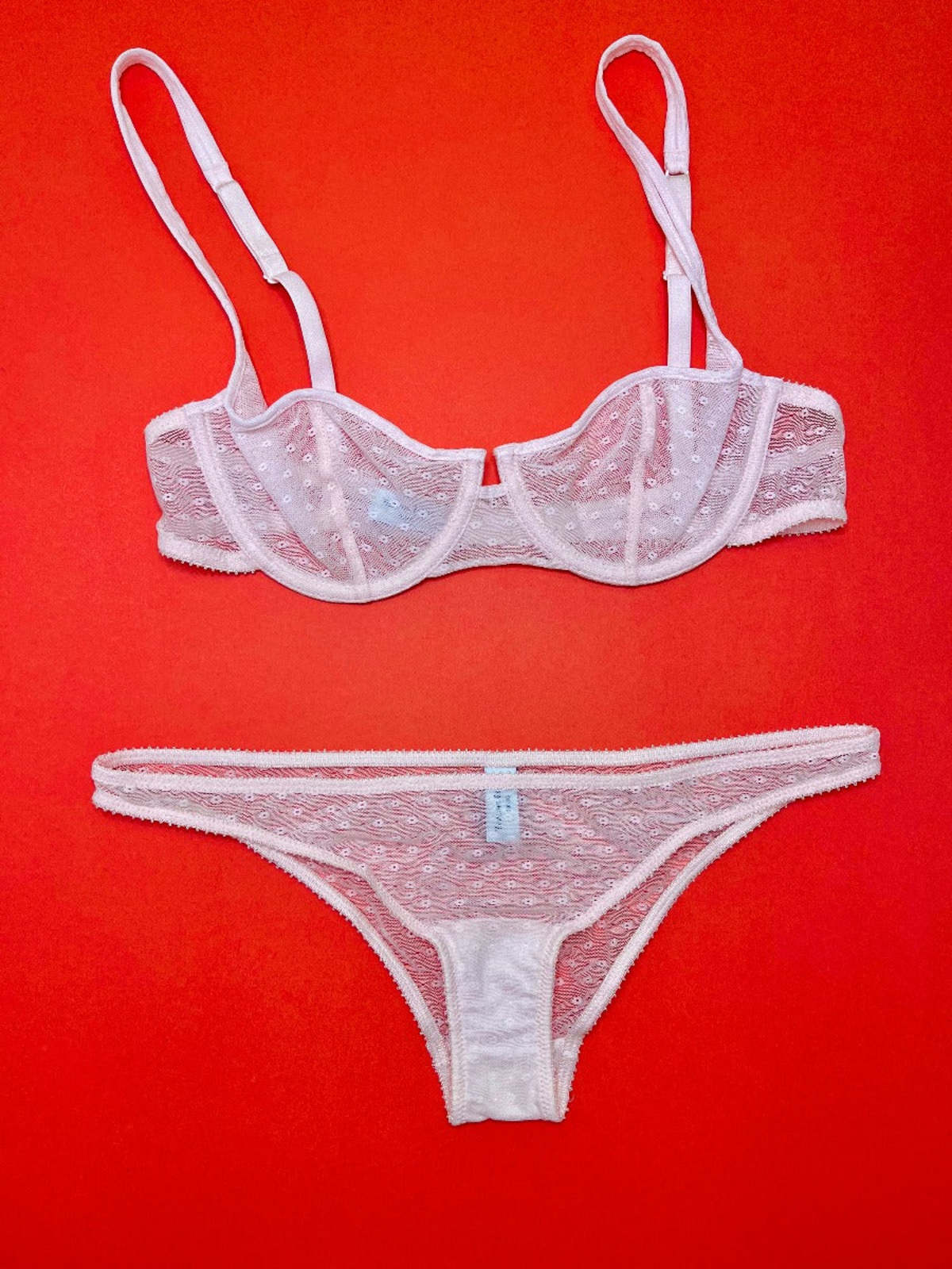 Yasmine Eslami Joanne Demi Bra - Candy | Garmentory