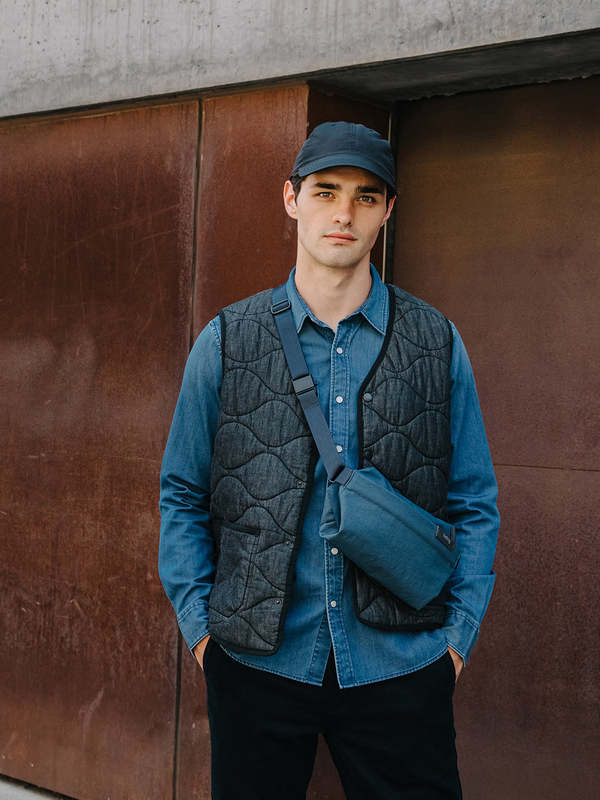 O.N.S Herron Vest - Indigo | Garmentory