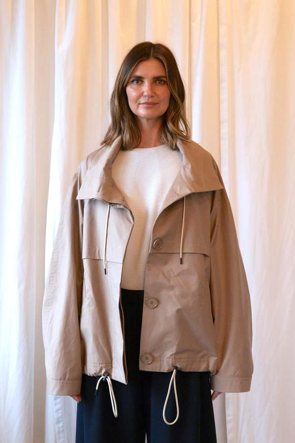 Christian Wijnants Jonis Jacket - Sand | Garmentory