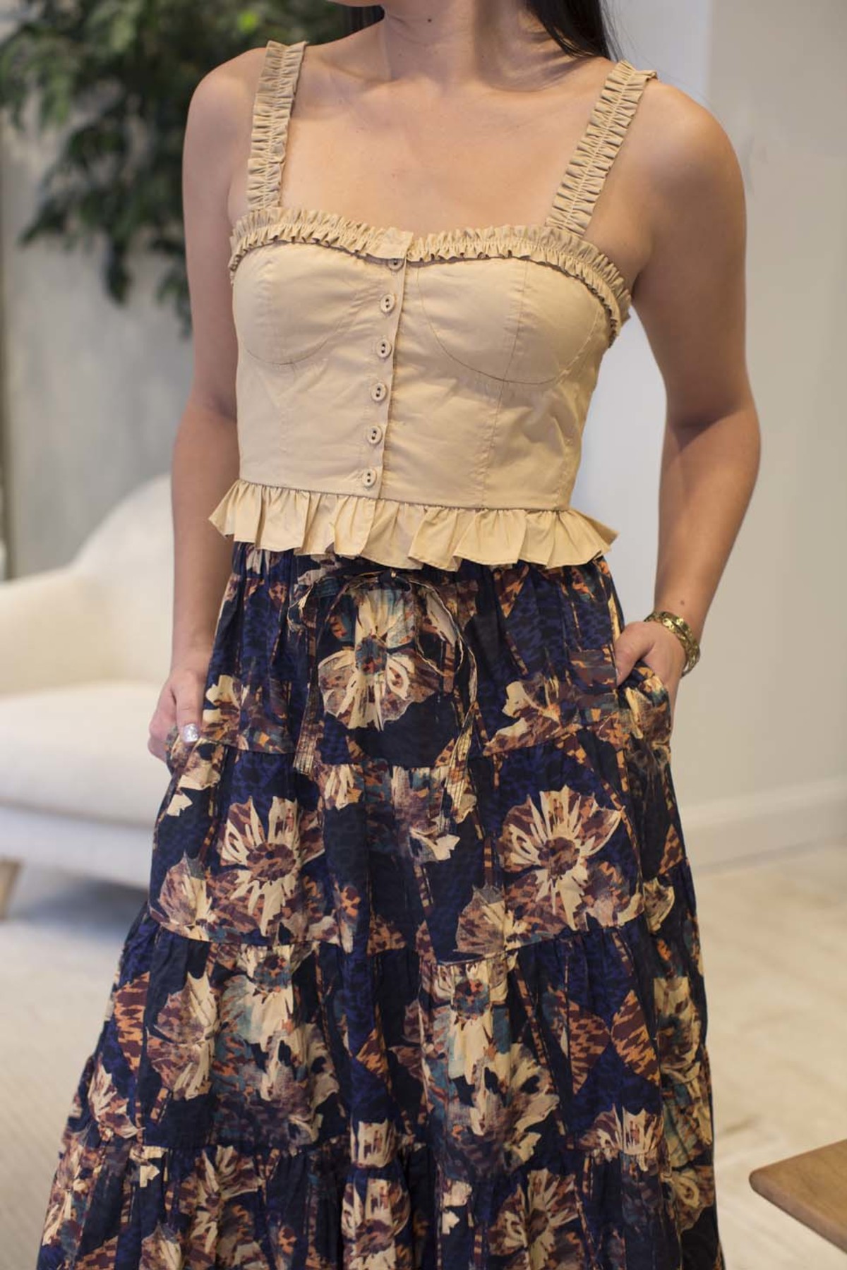 Ulla Johnson Alexandra Top - Cedar | Garmentory