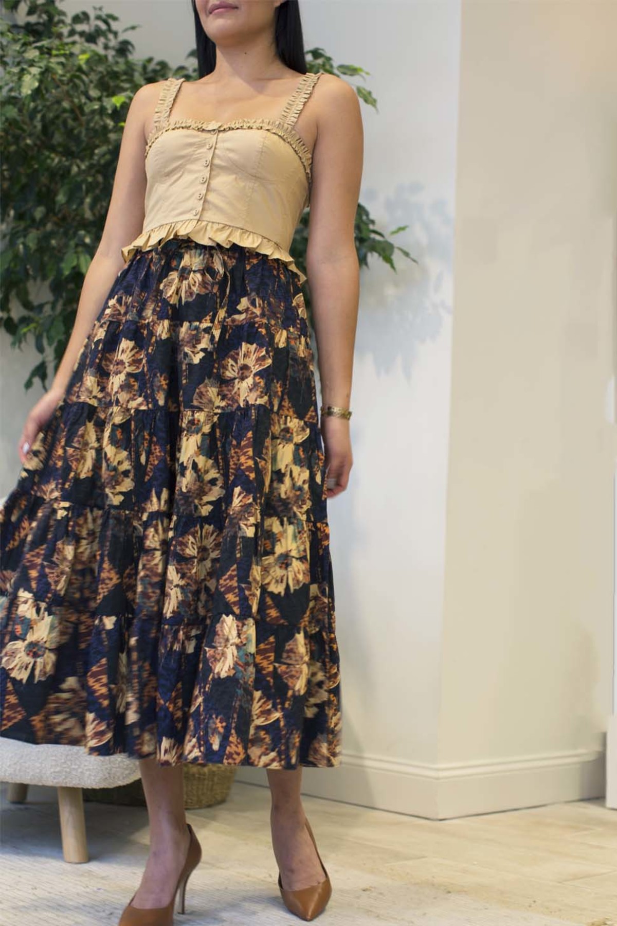 Ulla Johnson Alexandra Top - Cedar | Garmentory