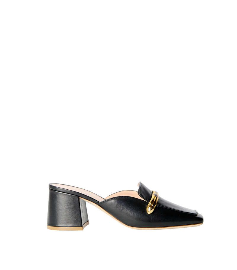 Rupert Sanderson Rapallo Mule - Black | Garmentory