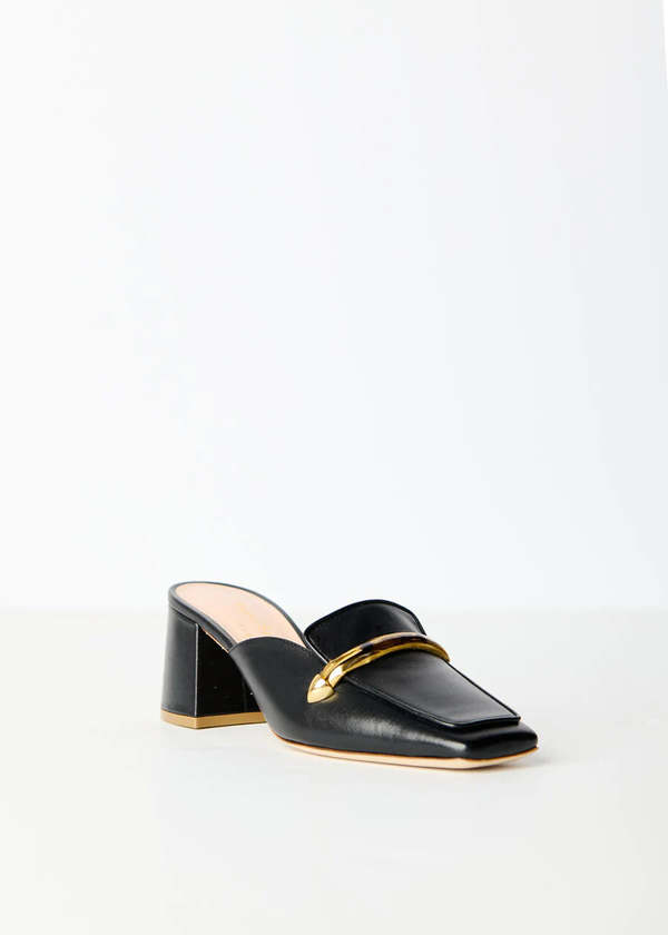Rupert Sanderson Rapallo Mule - Black | Garmentory