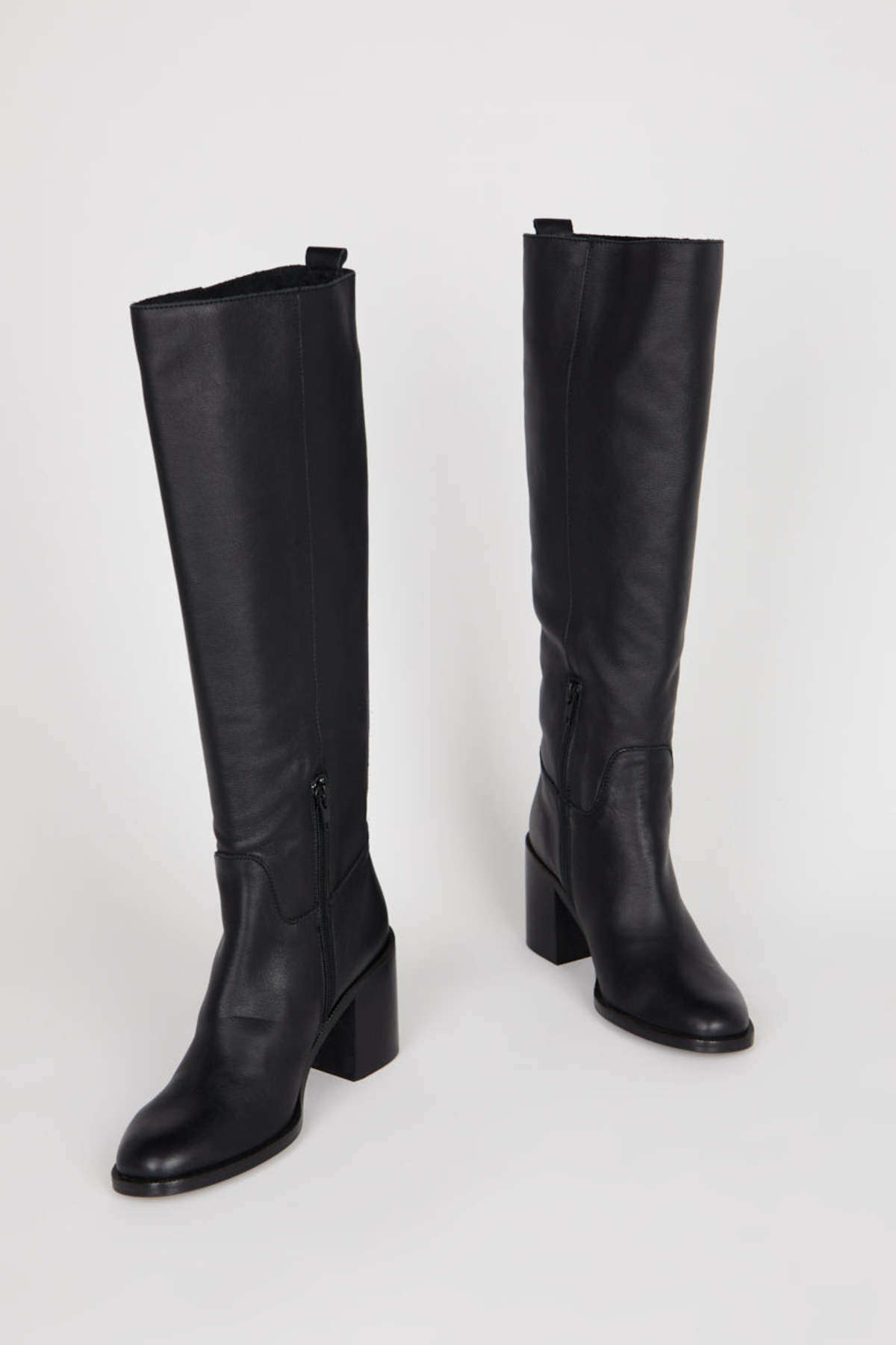 "INTENTIONALLY __________." Port Tall Barn Boot - Black | Garmentory