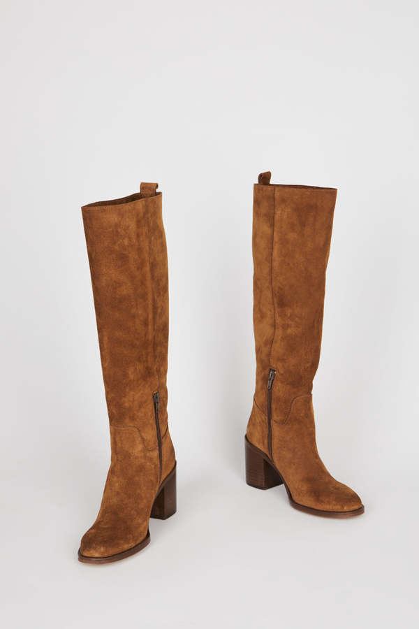"INTENTIONALLY __________." Port Tall Barn Boot - Cinnamon Suede ...