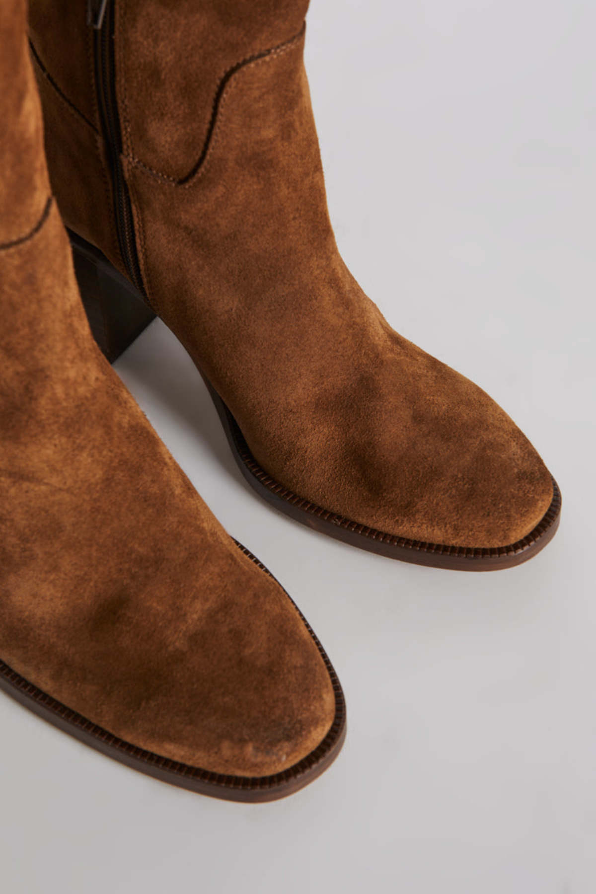"INTENTIONALLY __________." Port Tall Barn Boot - Cinnamon Suede ...