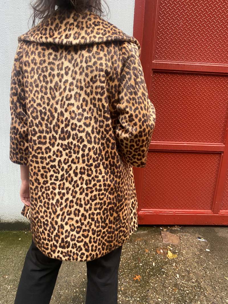 Vintage 50s Coat - Leopard | Garmentory