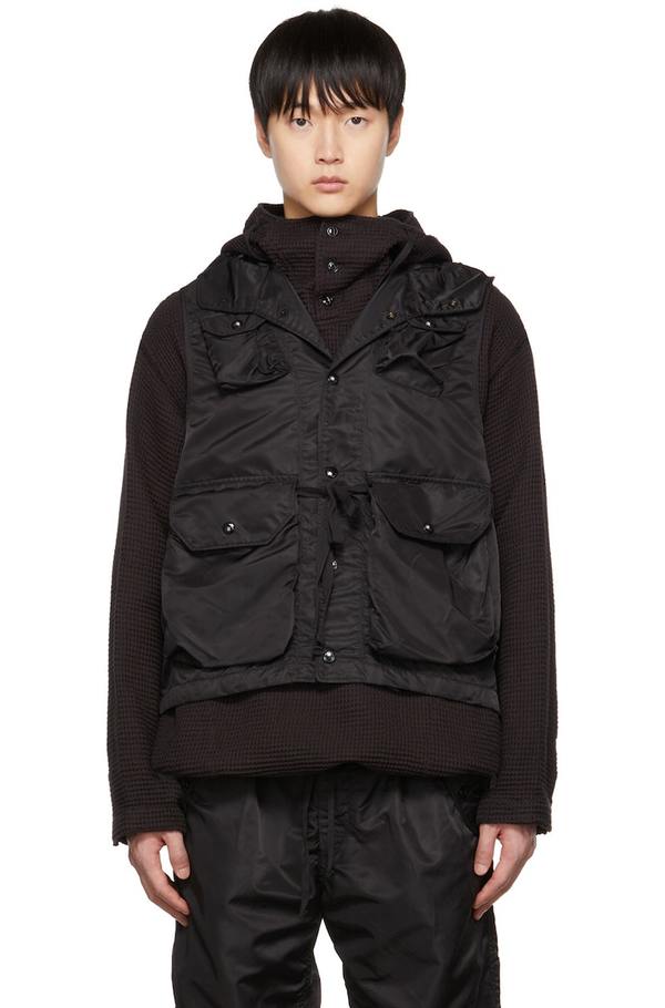 Engineered Garments Black Field Vest | Garmentory