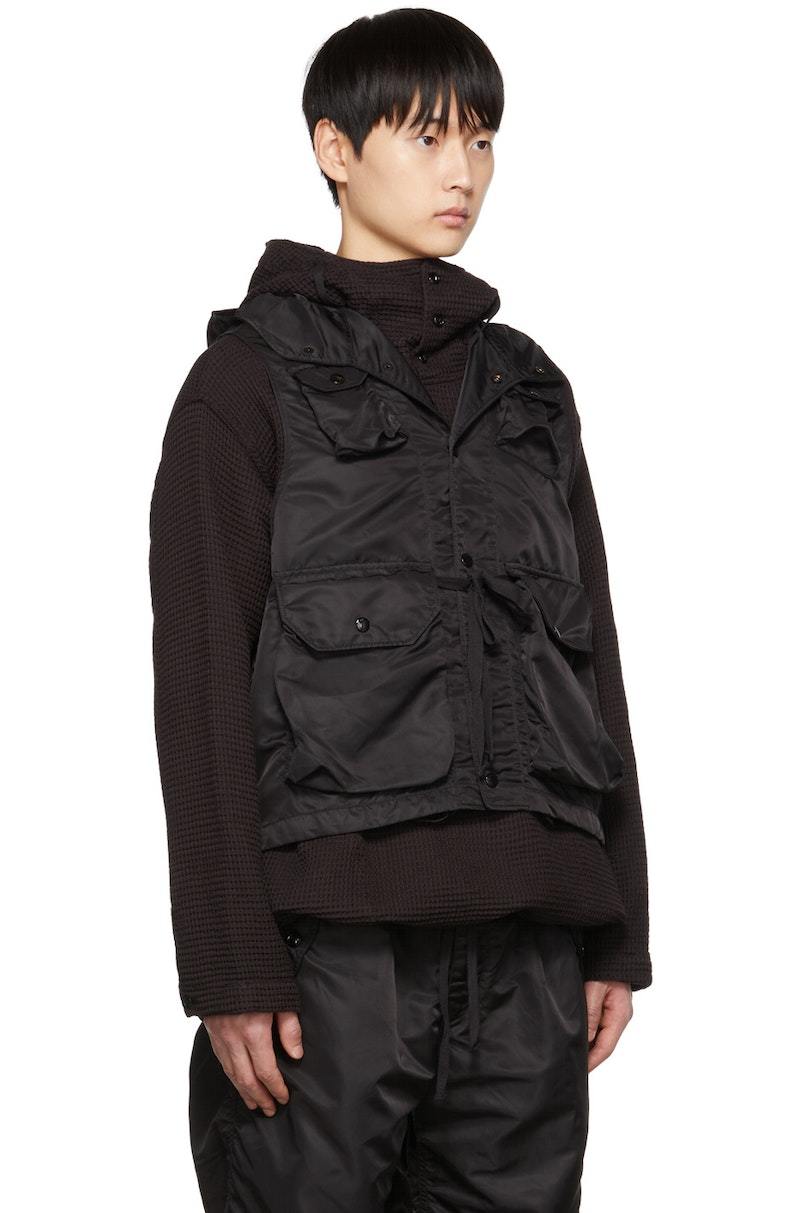 Engineered Garments Black Field Vest | Garmentory