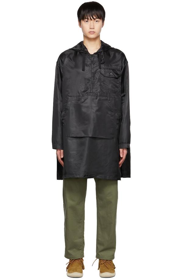 Engineered Garments Pilot Coat - Black | Garmentory
