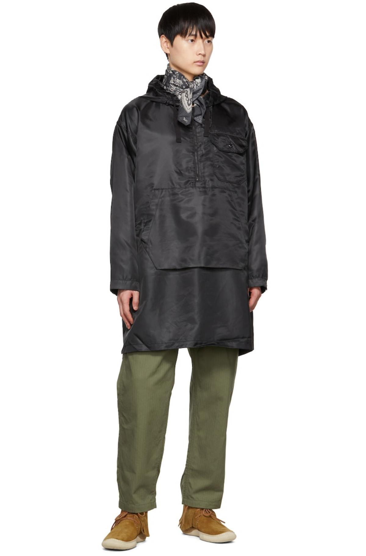 Engineered Garments Pilot Coat - Black | Garmentory