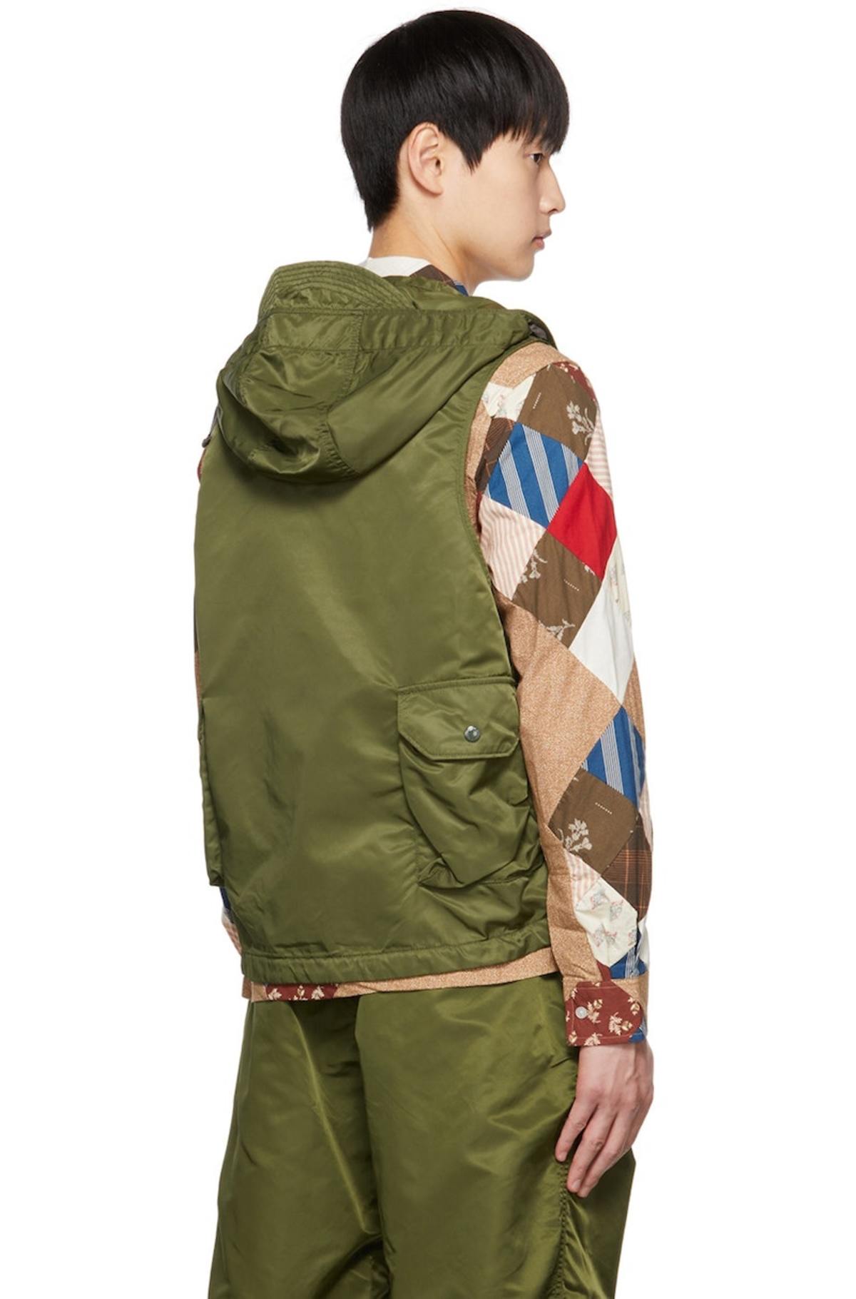 Engineered Garments Field Vest - Green | Garmentory