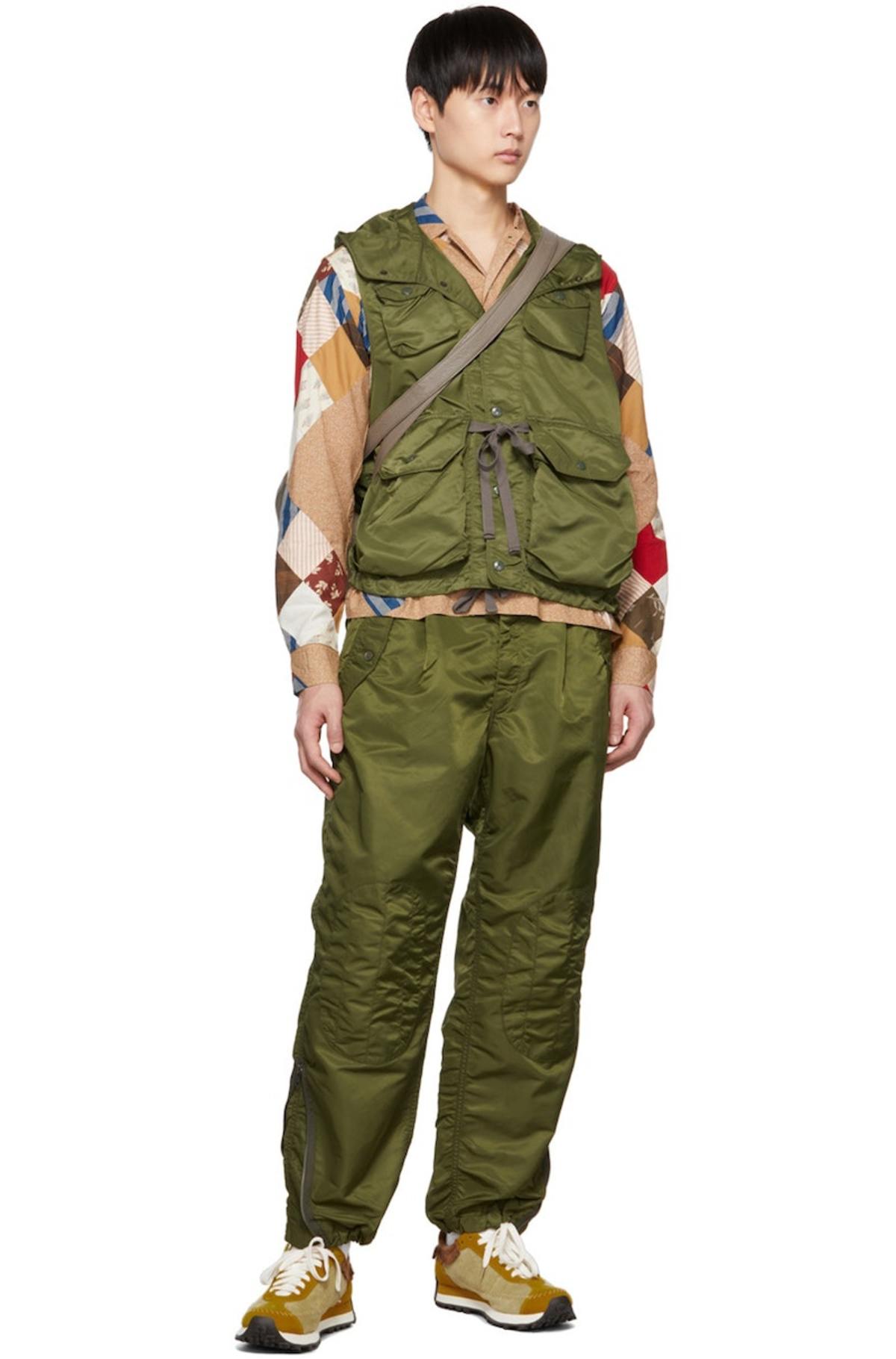 Engineered Garments Field Vest - Green | Garmentory