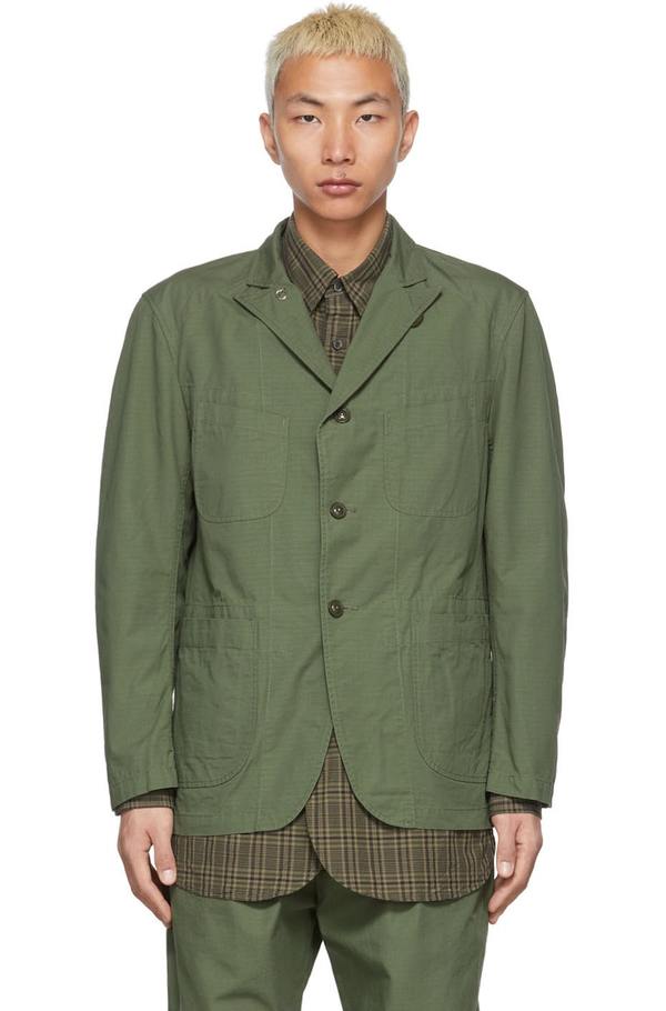 Engineered Garments Ripstop Shirt - Green | Garmentory