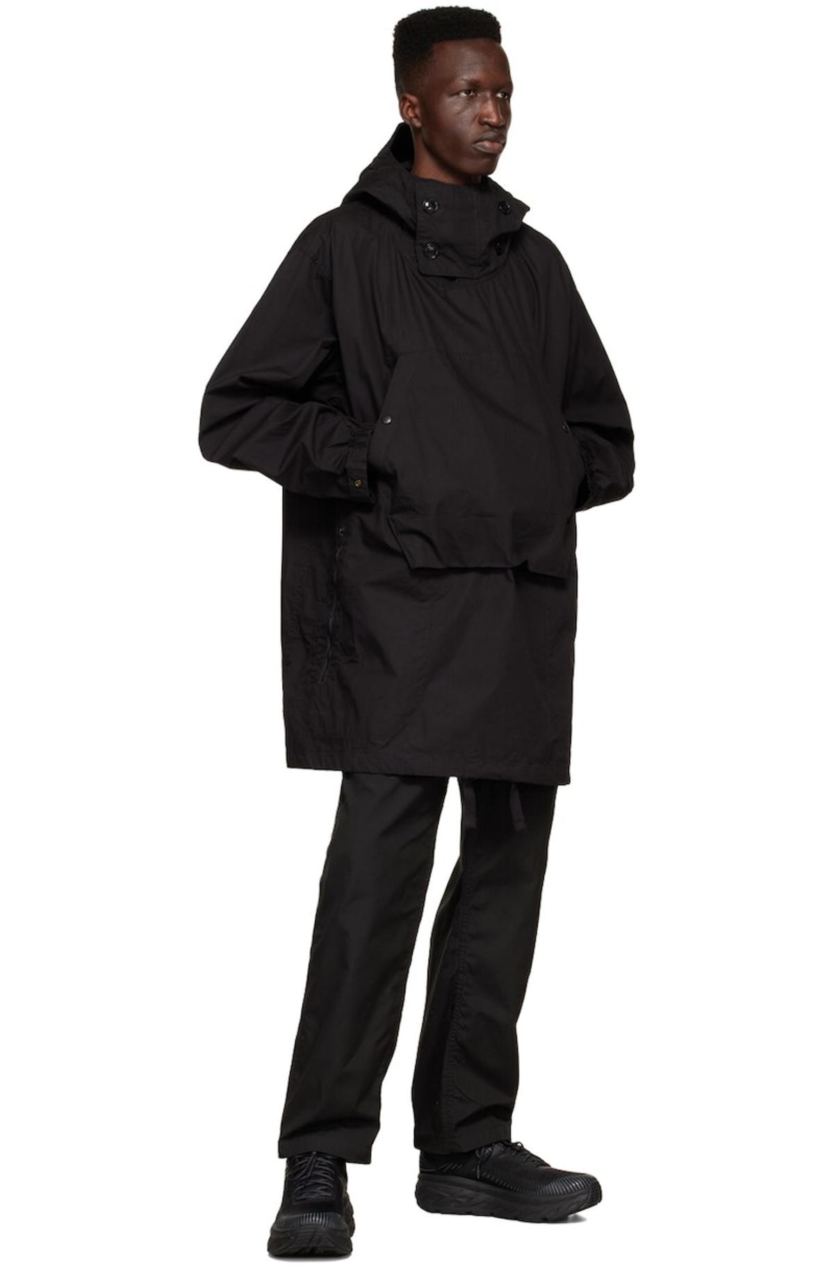 Engineered Garments Black Cotton Coat | Garmentory