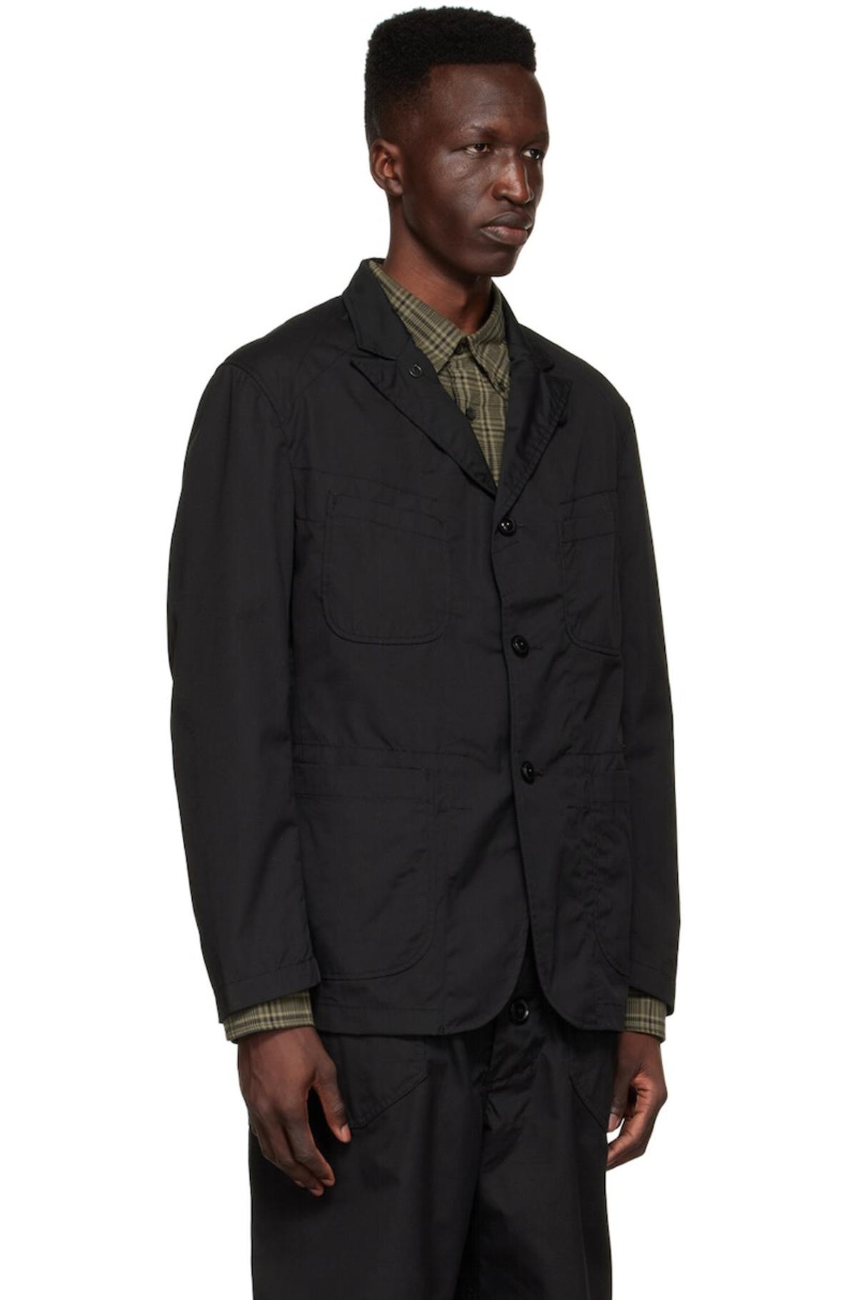 Engineered Garments Black Polyester Jacket | Garmentory