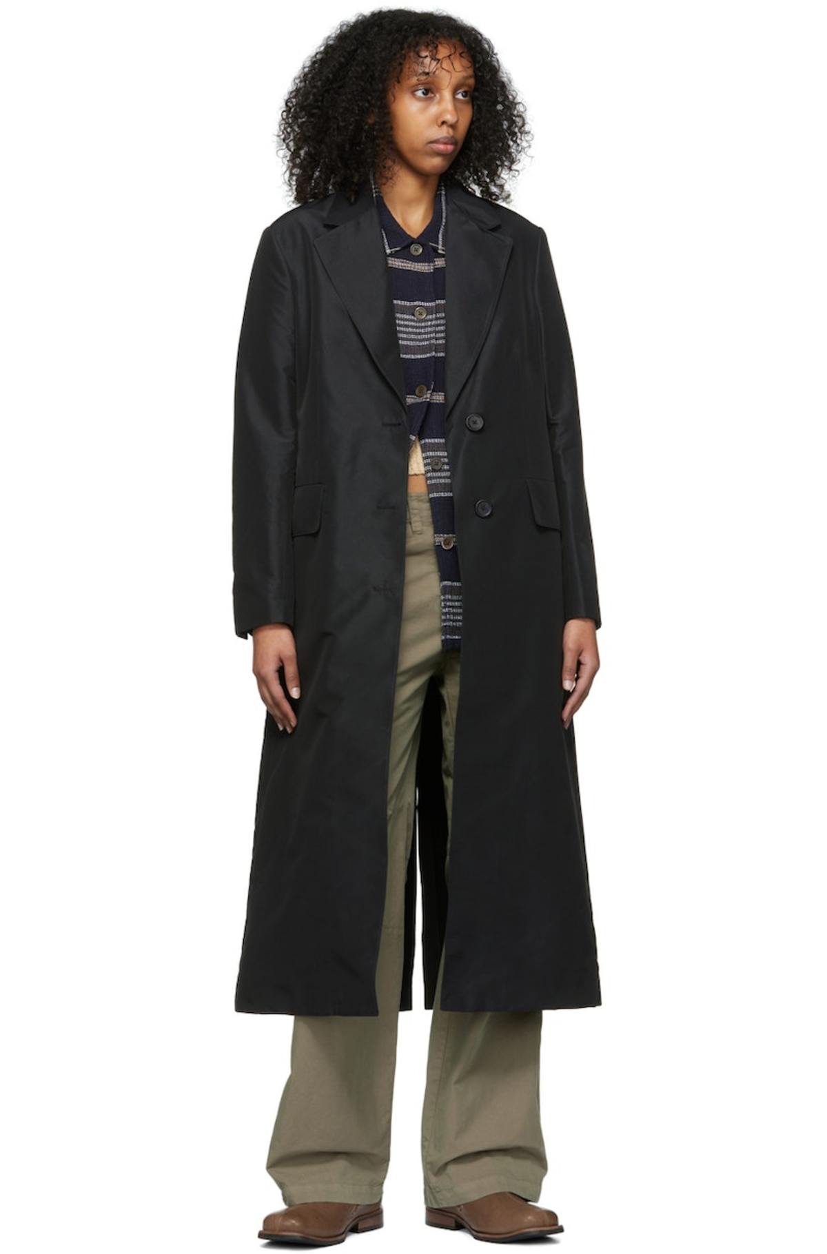 Our Legacy Black Recycled Polyester Coat | Garmentory