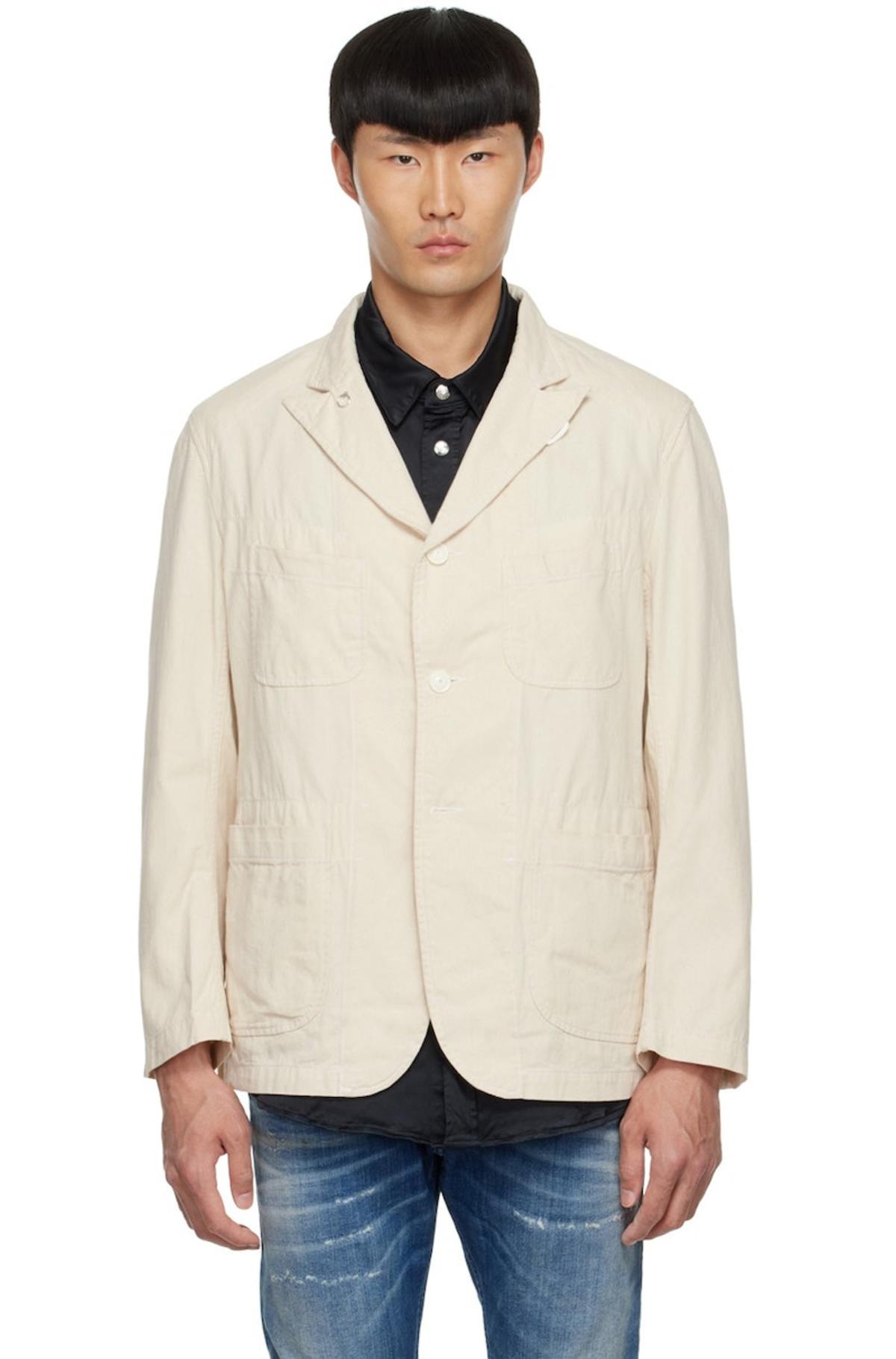 Engineered Garments Beige Cotton Jacket | Garmentory