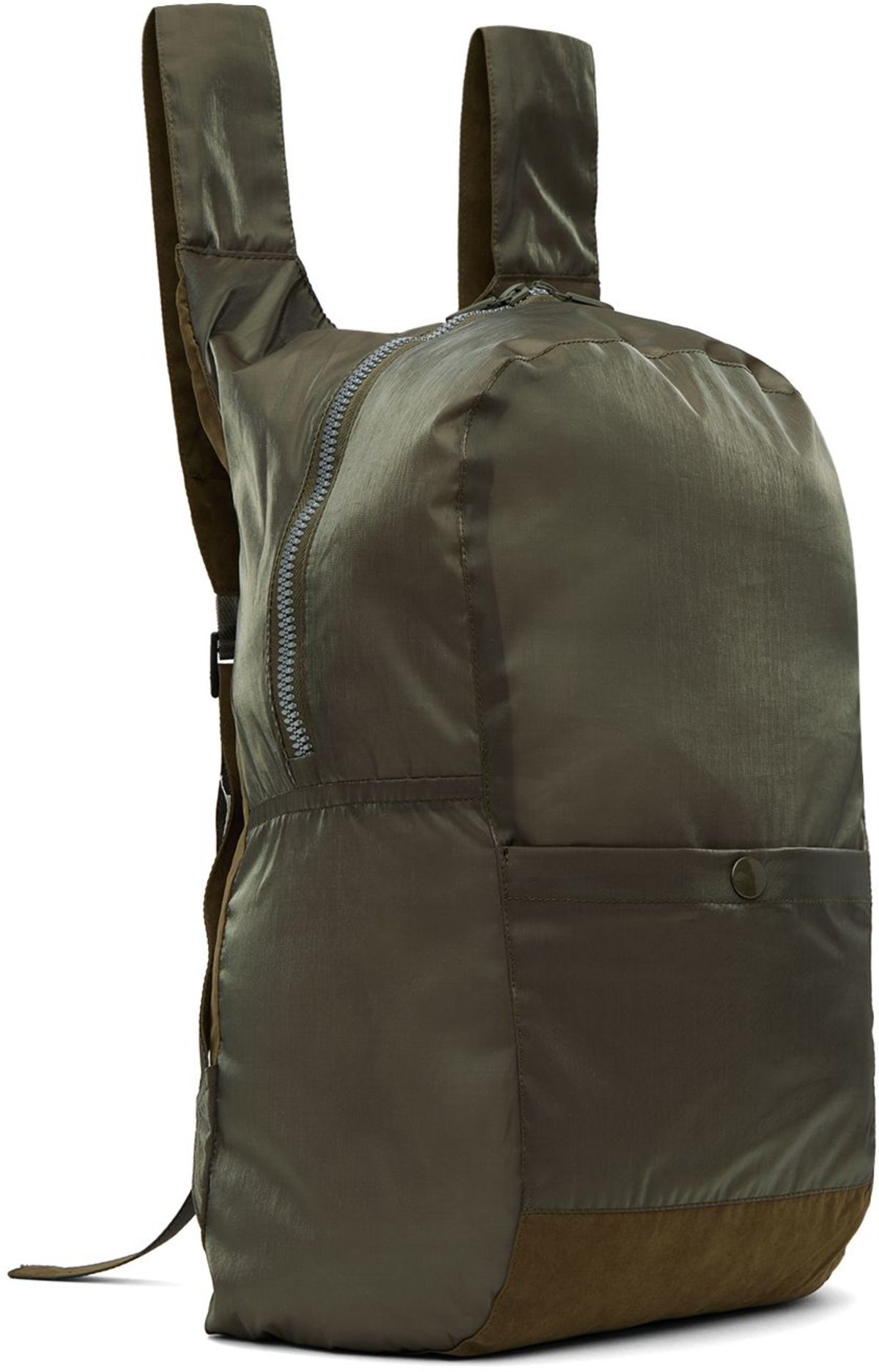 Our Legacy Slim Backpack - Army Green Shimmer | Garmentory