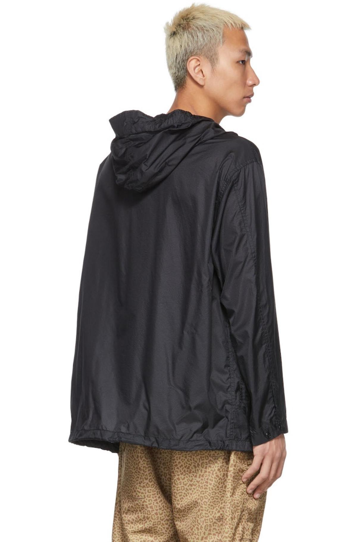 Engineered Garments Micro Ripstop Jacket - Black | Garmentory