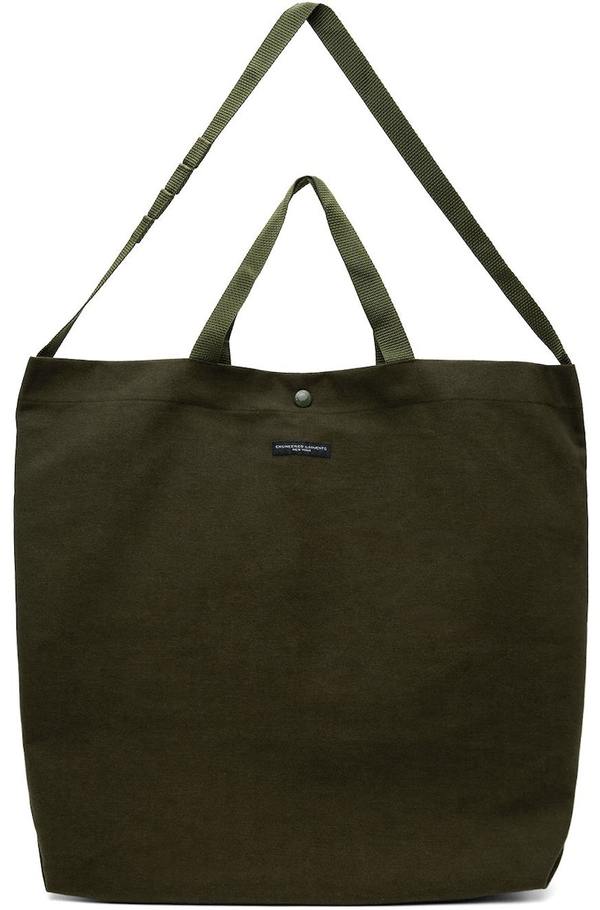 Engineered Garments Moleskin Tote - Olive | Garmentory