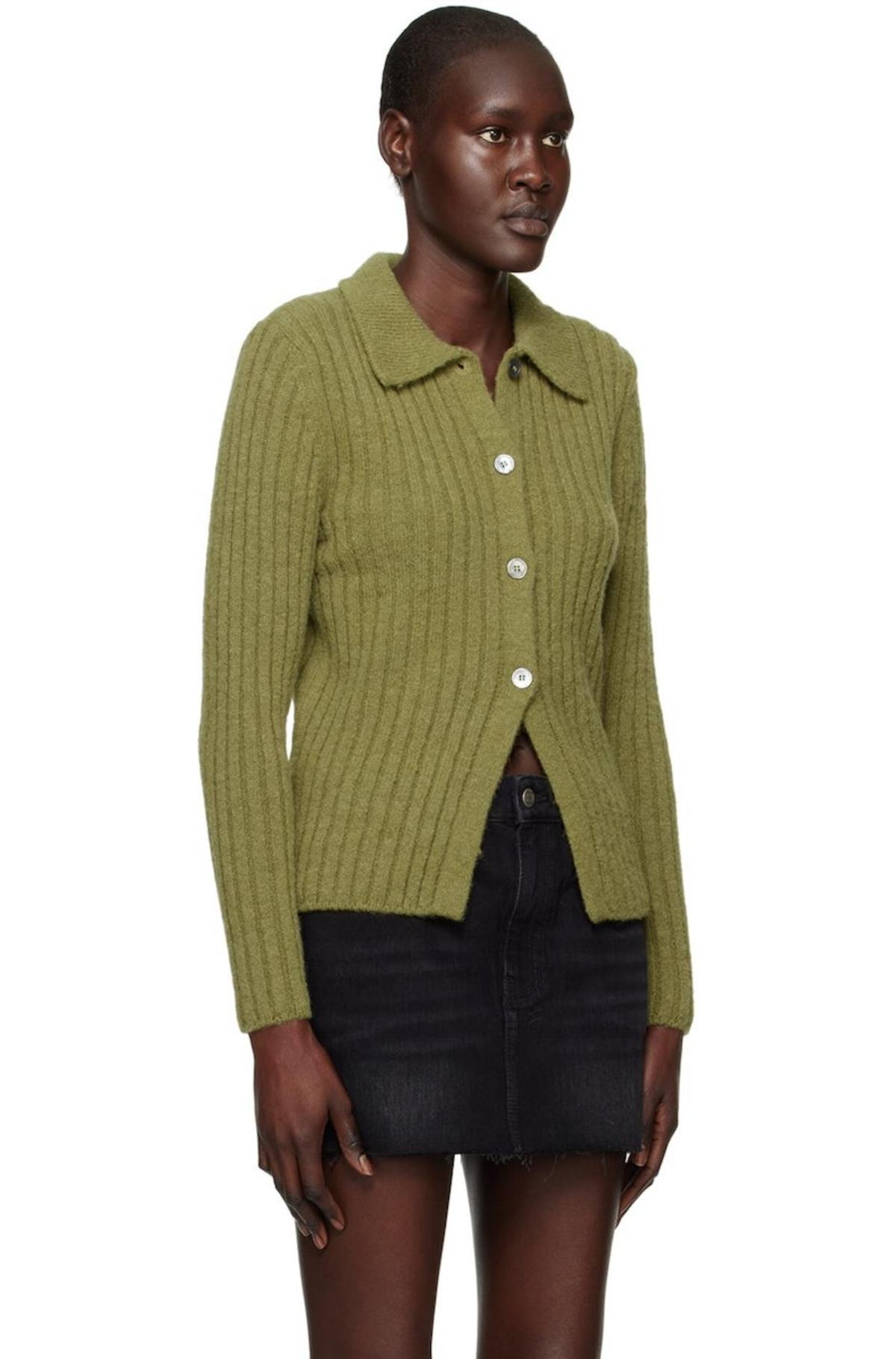 Our Legacy Fine Cardigan - Green | Garmentory