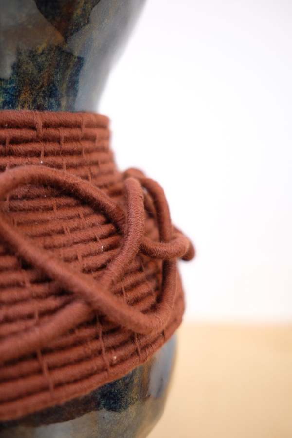 Karen Gayle Tinney Clay & Cotton Vessel | Garmentory