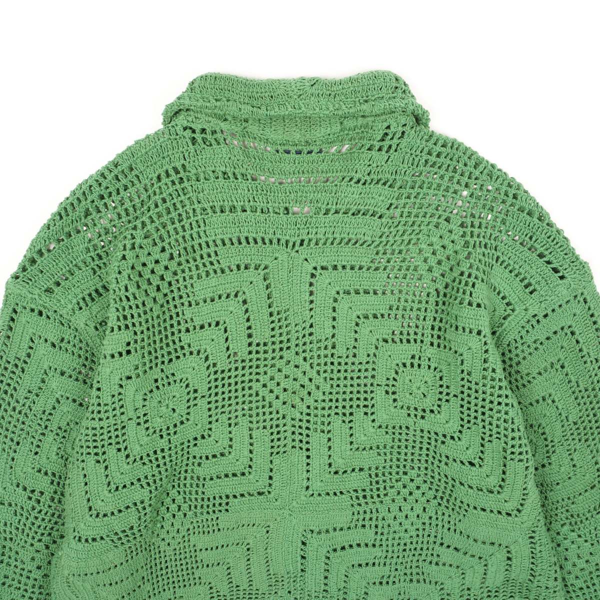 BODE CROCHET OVERSHIRT - GOOSEBERRY | Garmentory