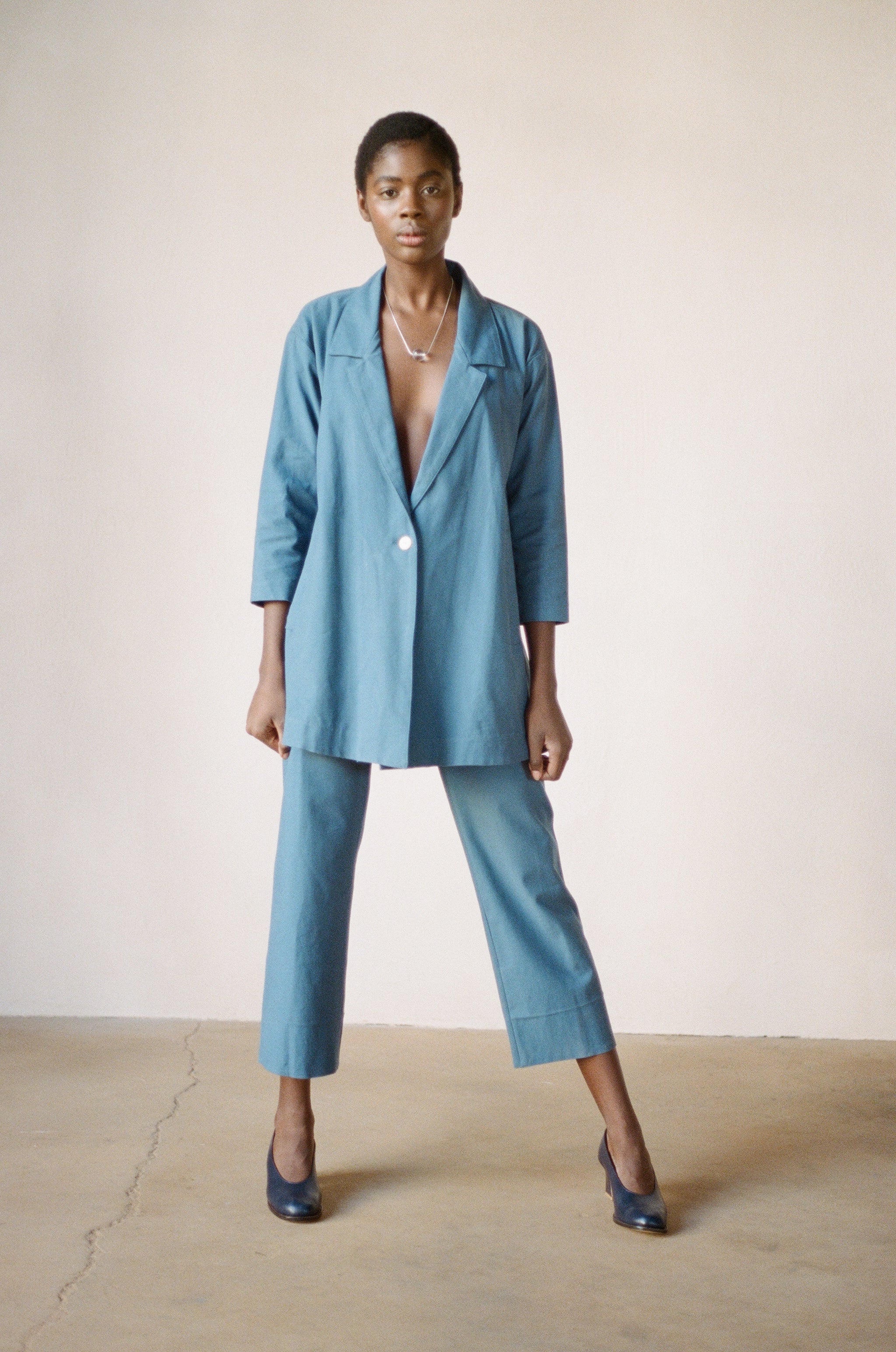 Maria Stanley NASH BLAZER - cerulean | Garmentory