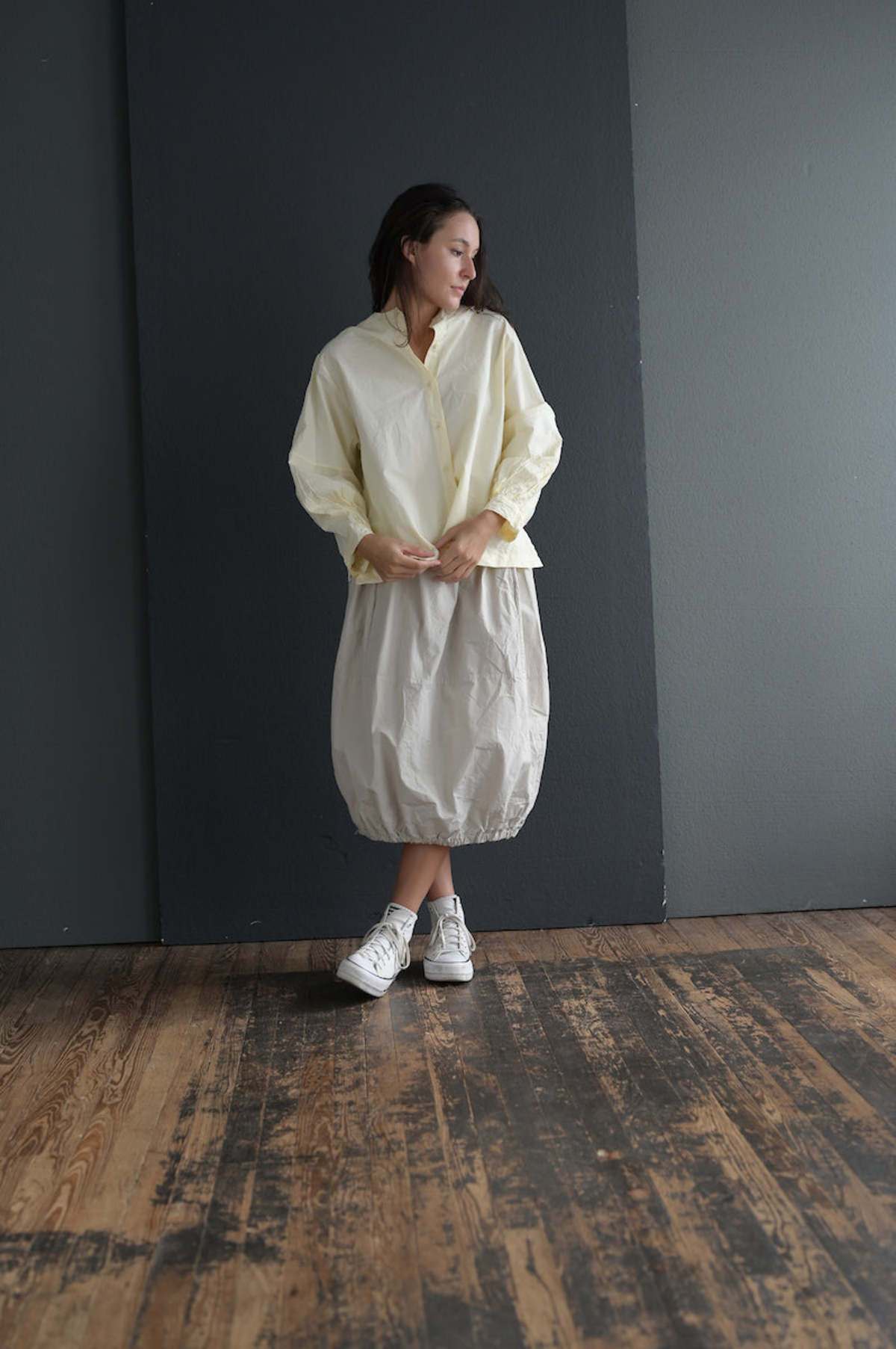 Casey Casey Puff Ball Skirt - Ivory | Garmentory