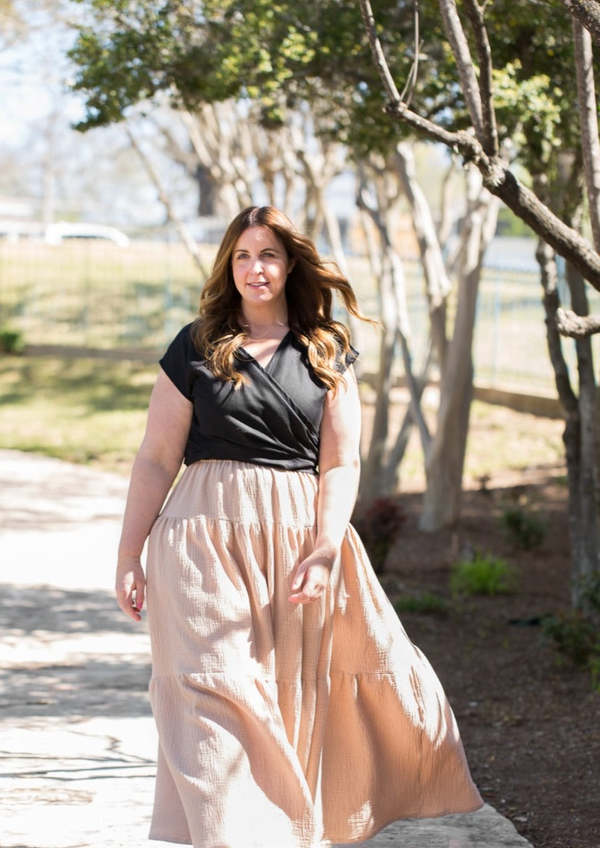 Miranda Bennett Studio Hassinger Top in Silk Noil | Garmentory