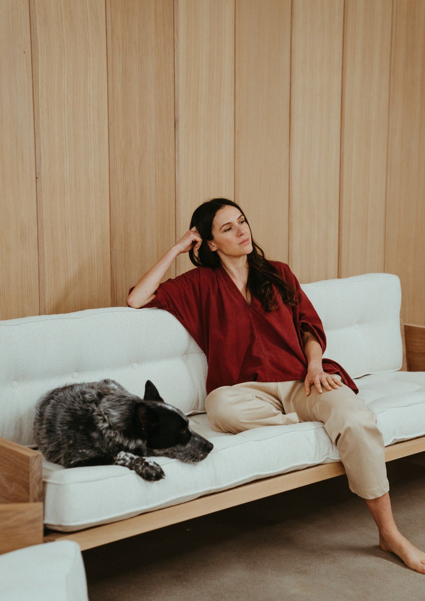 Miranda Bennett Studio Muse Top - Silk Noil | Garmentory