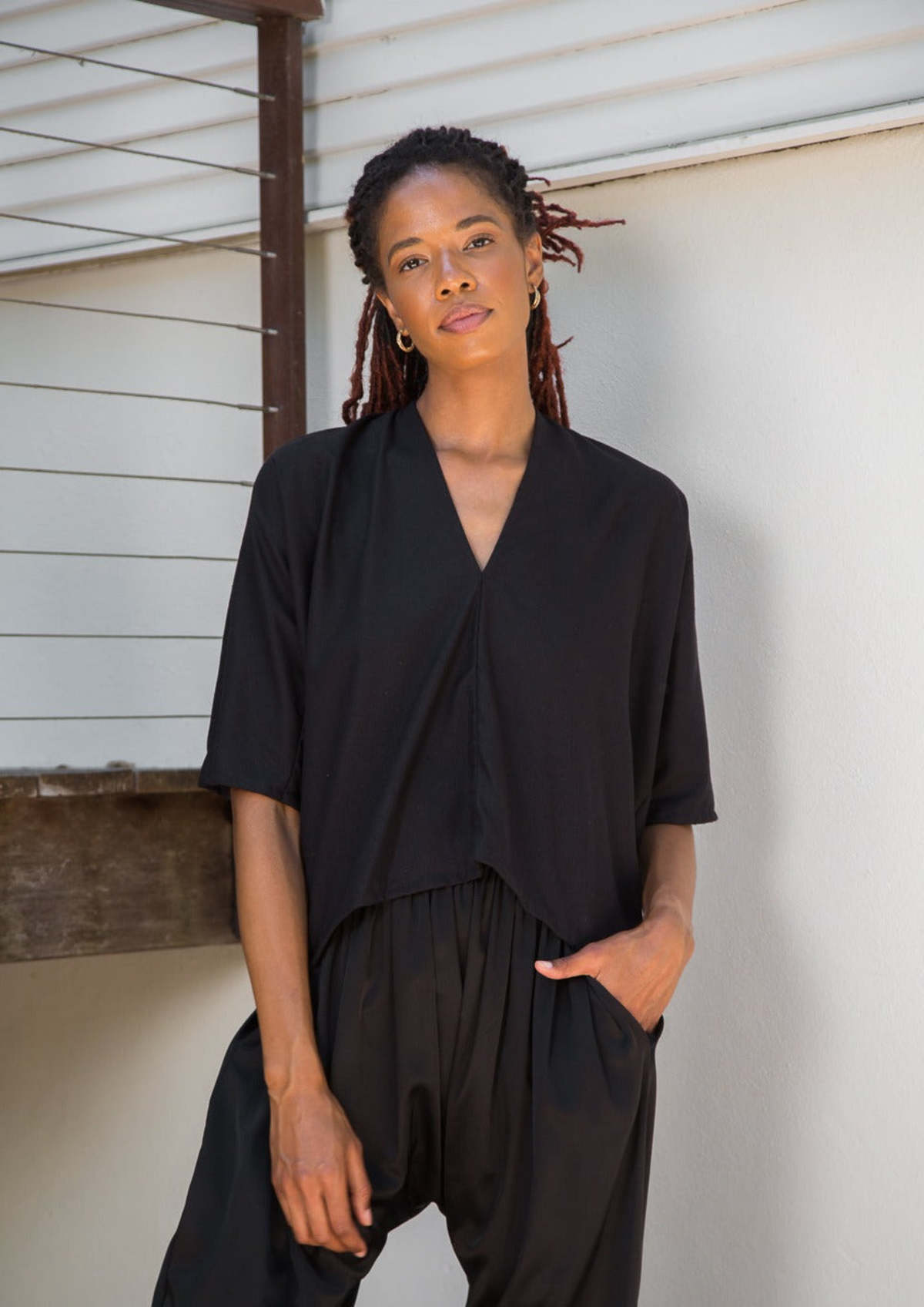 Miranda Bennett Studio Muse Top - Silk Noil | Garmentory