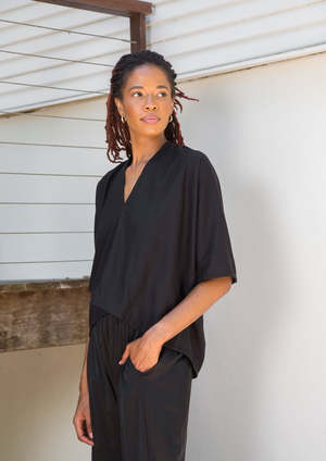 Miranda Bennett Studio Muse Top - Silk Noil | Garmentory