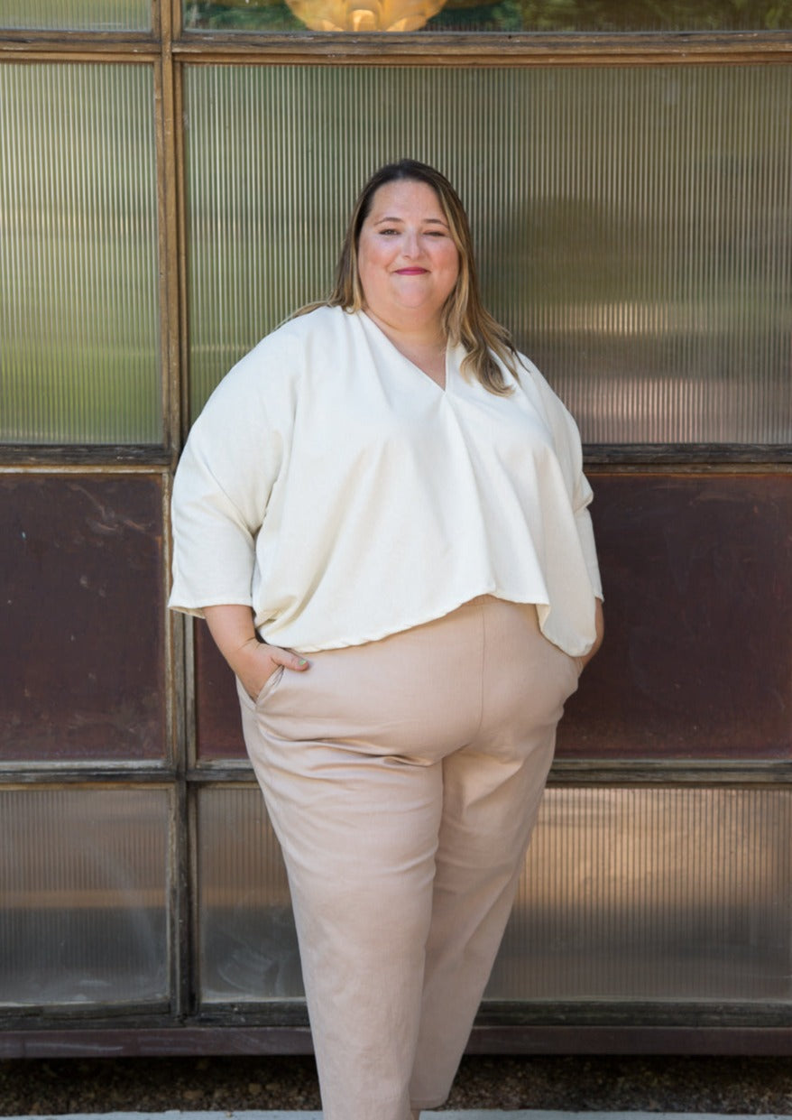 Miranda Bennett Studio Muse Top - Silk Noil | Garmentory