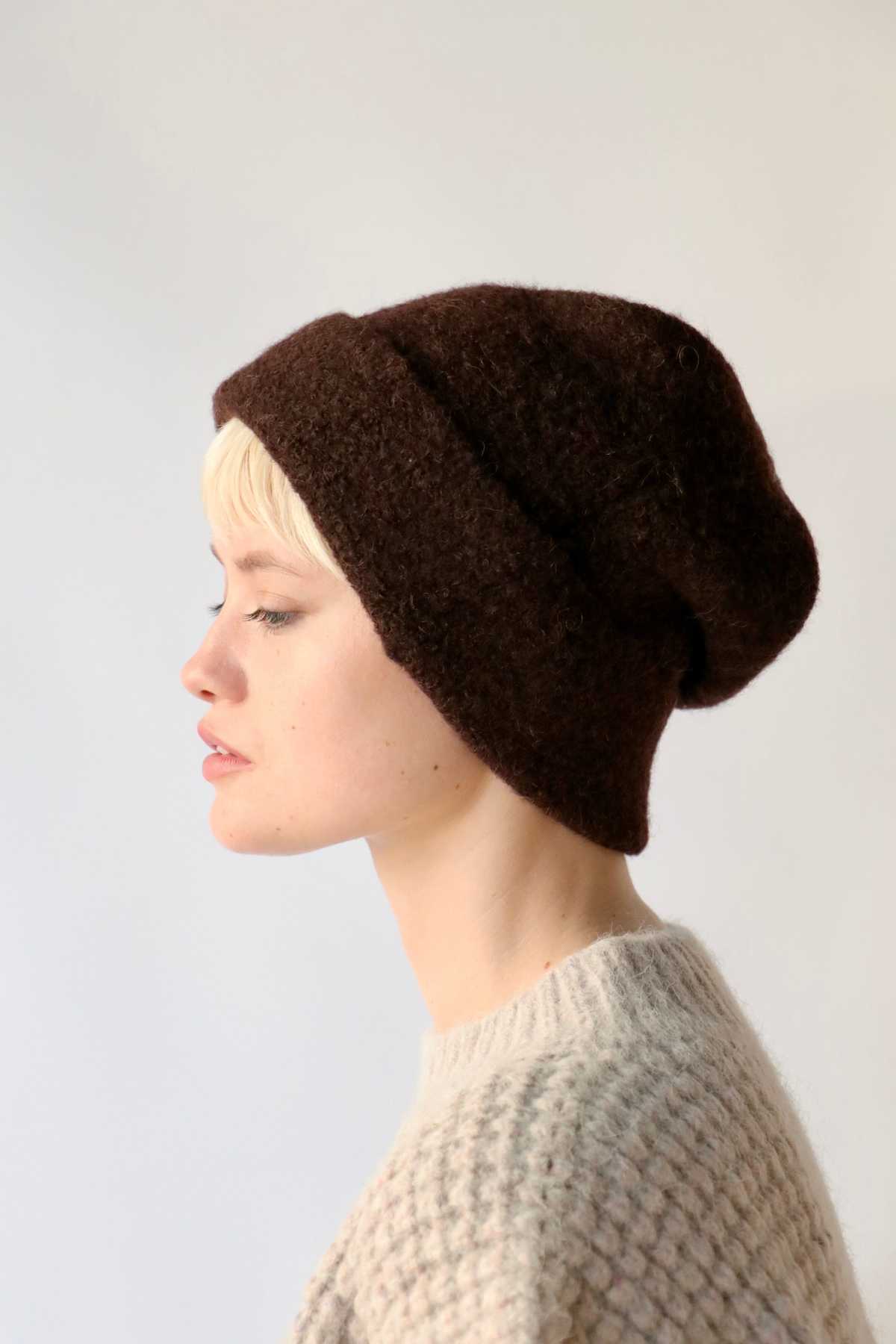 Lauren Manoogian Fold Hat in Soil | Garmentory