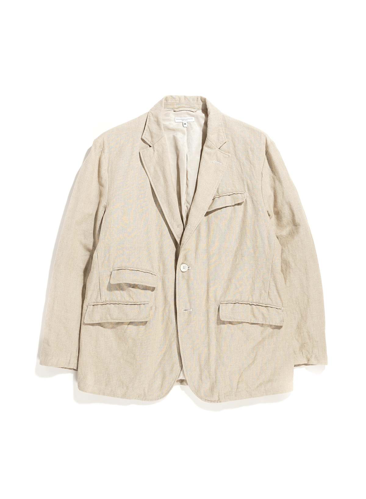 Engineered Garments Andover Linen Cotton Jacket - Natural | Garmentory
