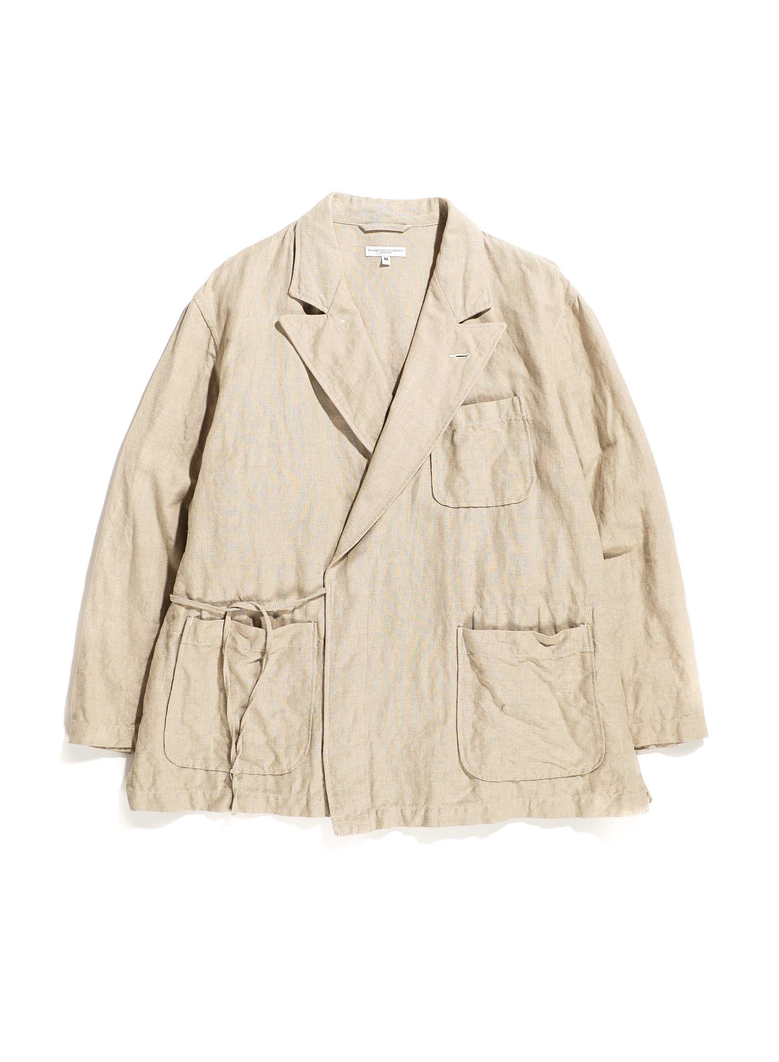 Engineered Garments D Sum Linen Cotton Jacket - Natural | Garmentory