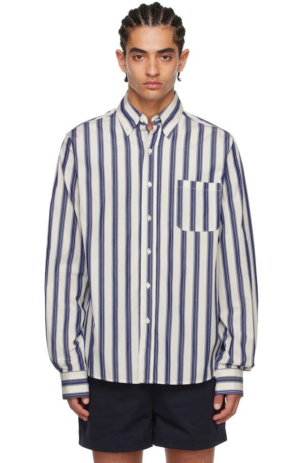 Maryam Nassir Zadeh Shirt Sea Stripe Garmentory