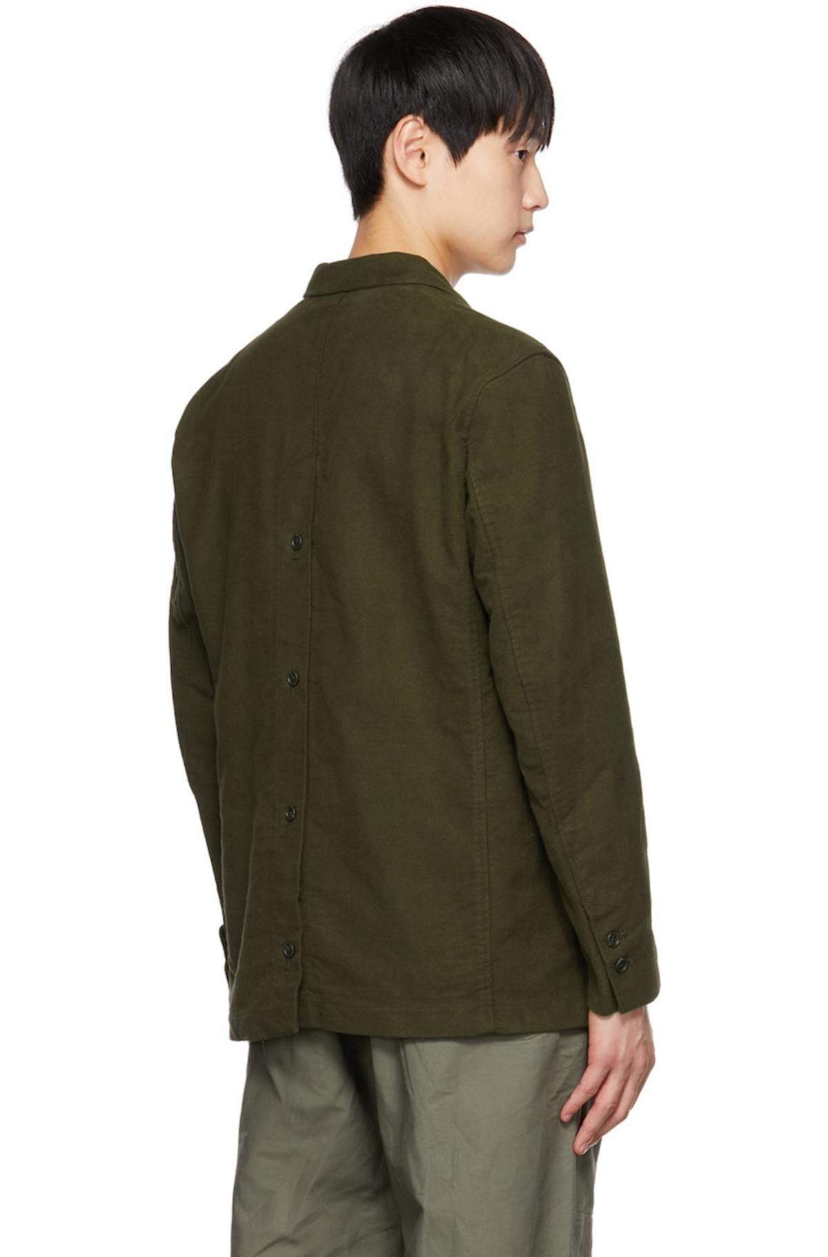 Engineered Garments NB Jacket - Olive | Garmentory