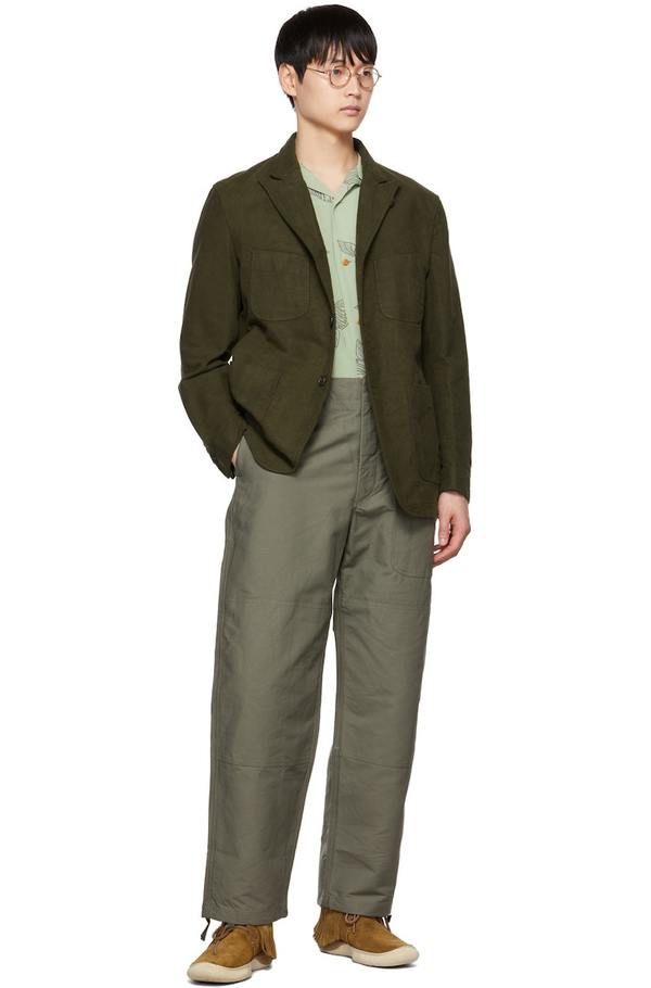 Engineered Garments NB Jacket - Olive | Garmentory