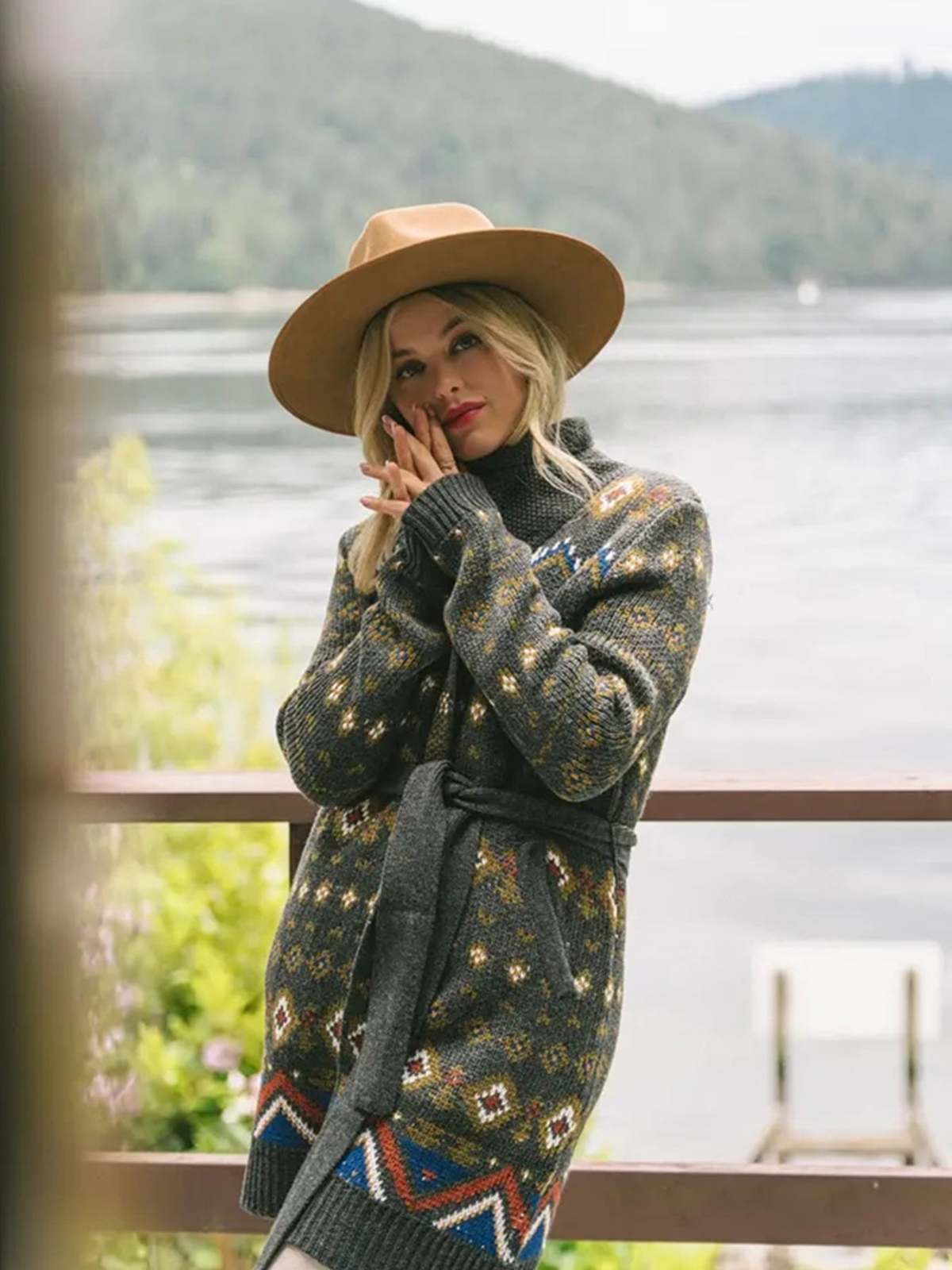 Jackson Rowe Bengal Cardigan - Tiger Print | Garmentory