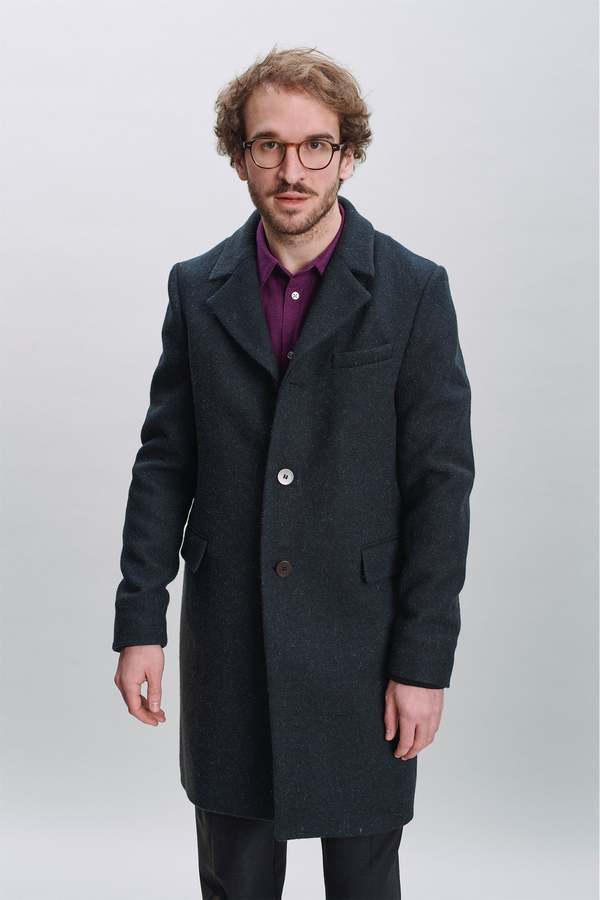 Delikatessen Biking Coat - Ocean Blue | Garmentory